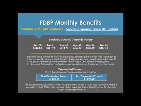Family Death Benefit Plan - Los Angeles City Employees' Retirement System